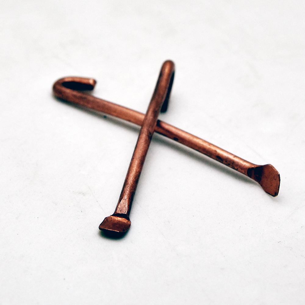 Copper Spatula (2pcs Set), For Shilajit Resin | Jeevee