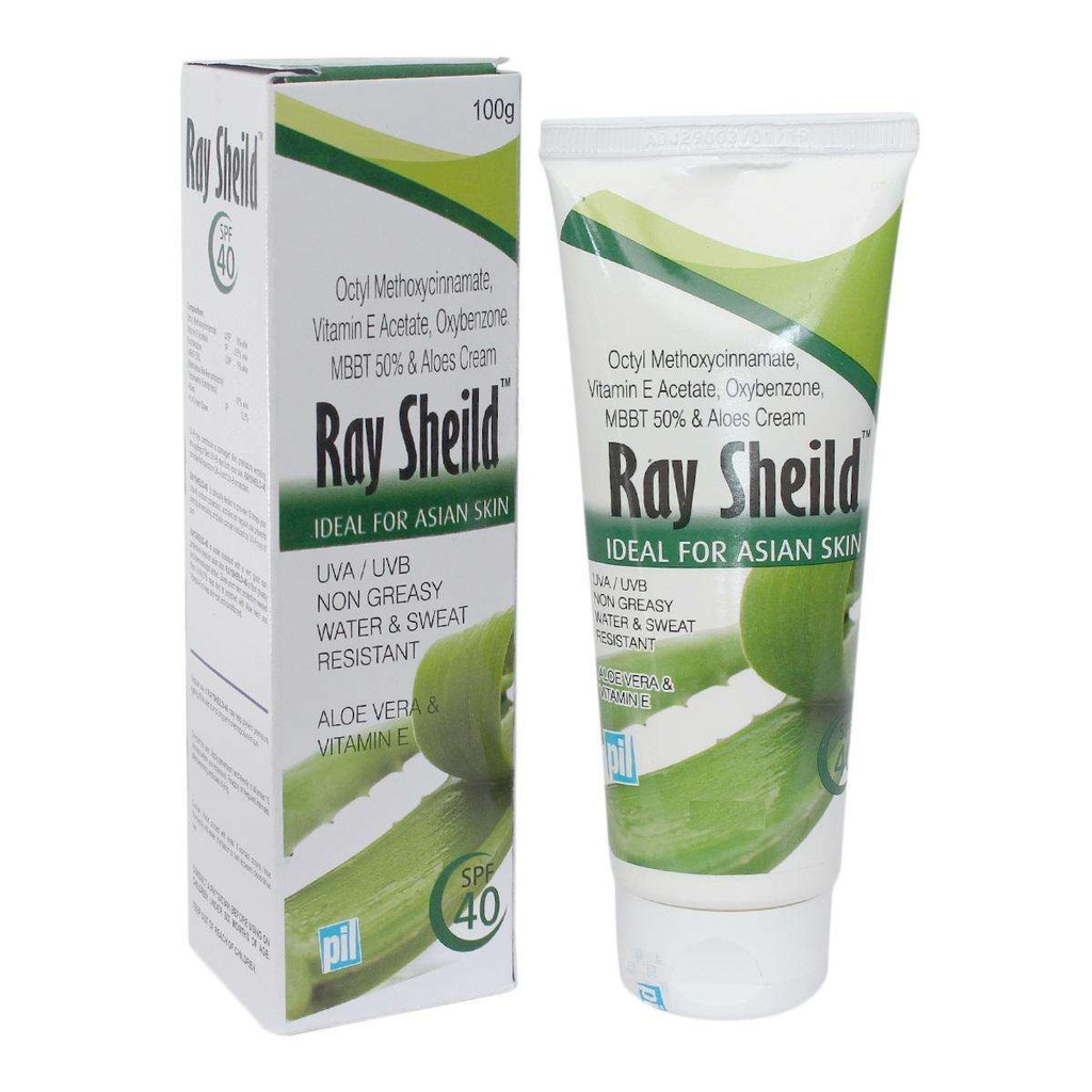 Ray Shield Spf 40 Cream - 100 Ml | Jeevee