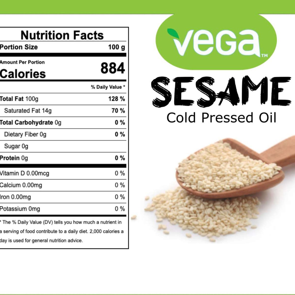 Vega Sesame Oil 250ml | Jeevee