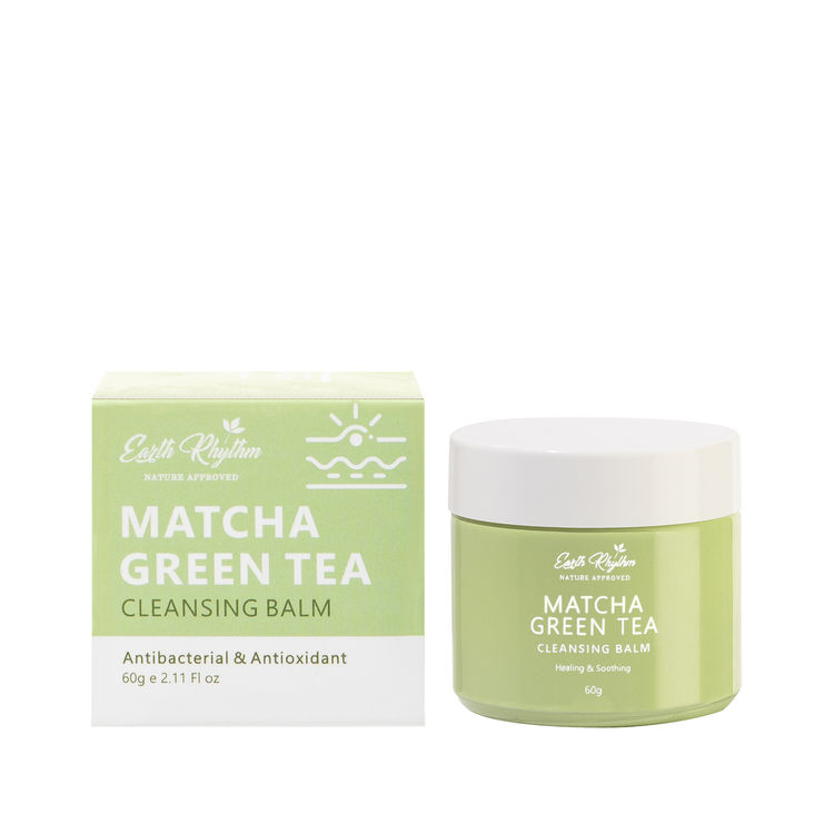 Earth Rhythm Cleansing Balm With Matcha Green Tea - 60 Gm | Jeevee