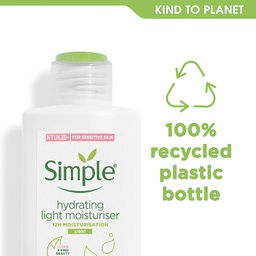 Simple Kind To Skin Protecting Light Moisturiser, 125ml | Jeevee