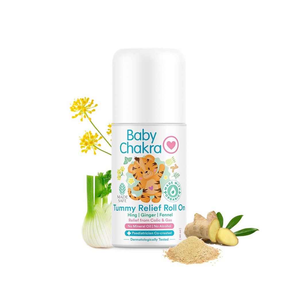 Baby Chakra Tummy Relief Roll On 40 Ml | Jeevee