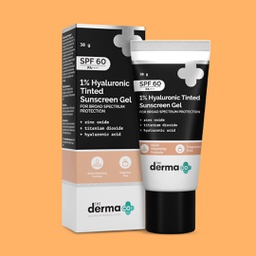 Get 1% Hyaluronic Tinted Sunscreen Gel_the Derma Co, 30gm | Jeevee