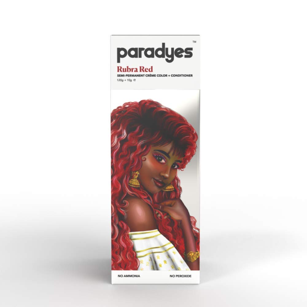 Buy Paradyes Rubra Red Hair Color Kit Online At Best Price | Jeevee
