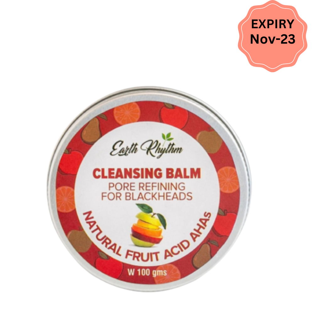 Earth Rhythm Pore Refining Cleansing Balm With Natural Fruit Ahas - 100 ...