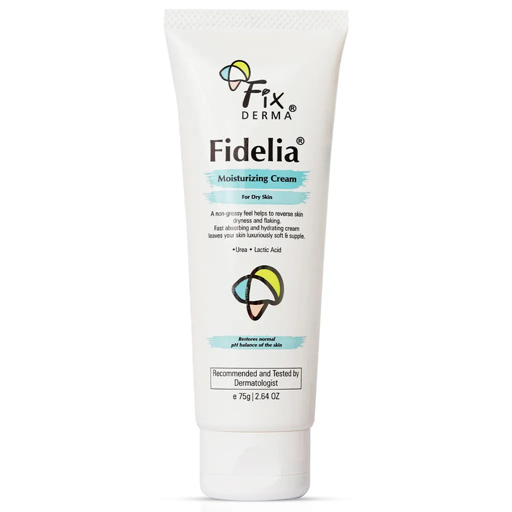 Fixderma Lactic Acid Fidelia Moisturizing Cream For Dry Skin 75gm | Jeevee