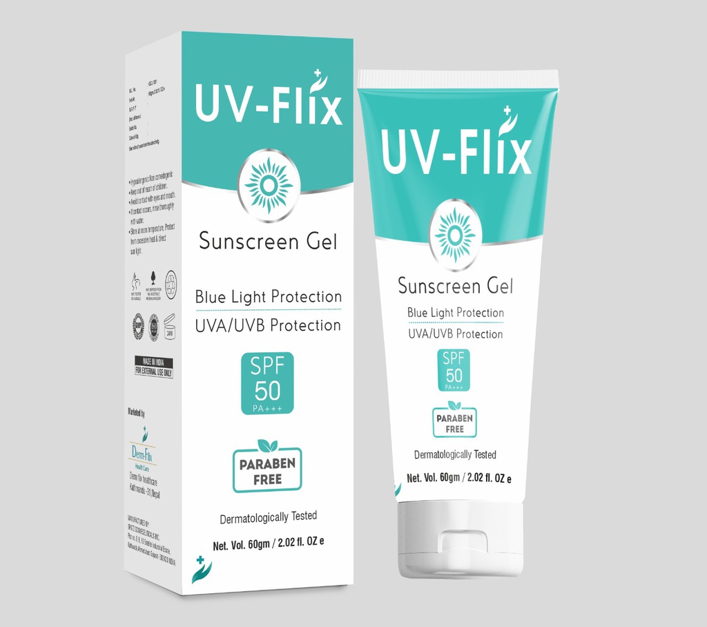 Uv-flix Sunscreen Gel 60 Gm | Jeevee