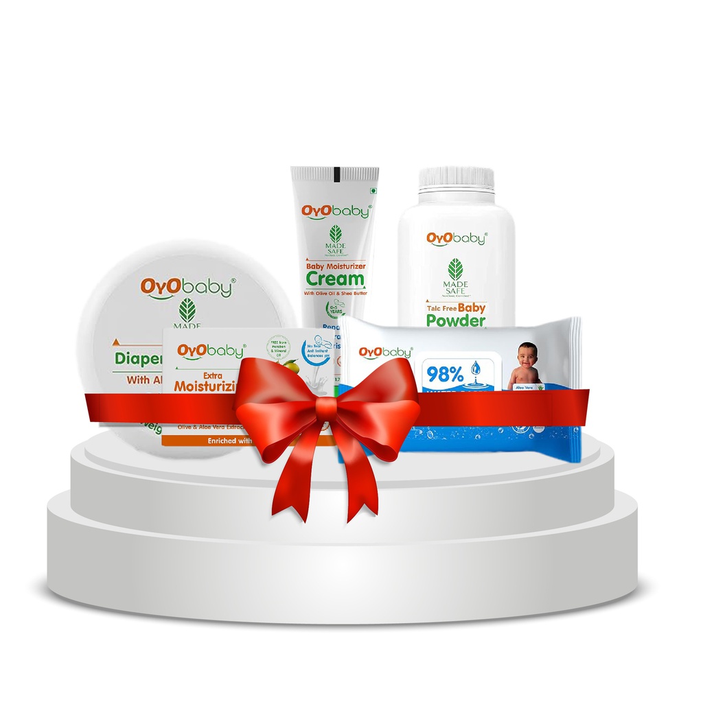 Oyo Baby Skincare Essentials- All-in-one Care For Bundle Of Joy | Jeevee