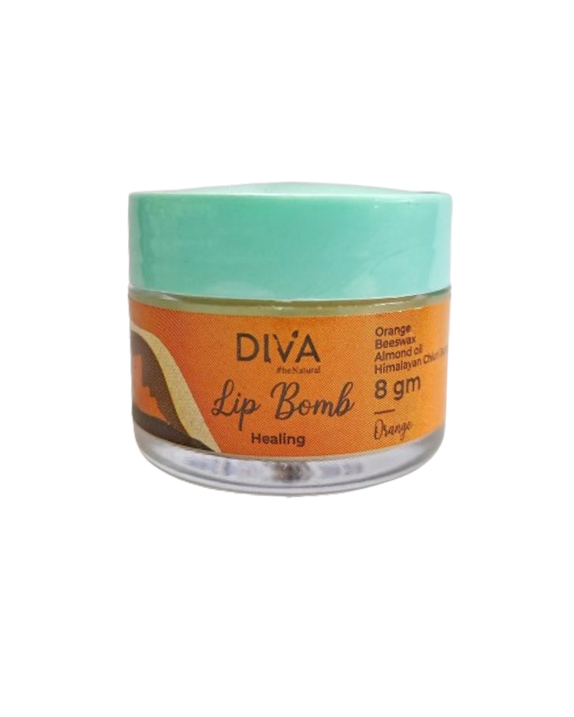Diva Orange Lip Balm- 8 Gm | Jeevee