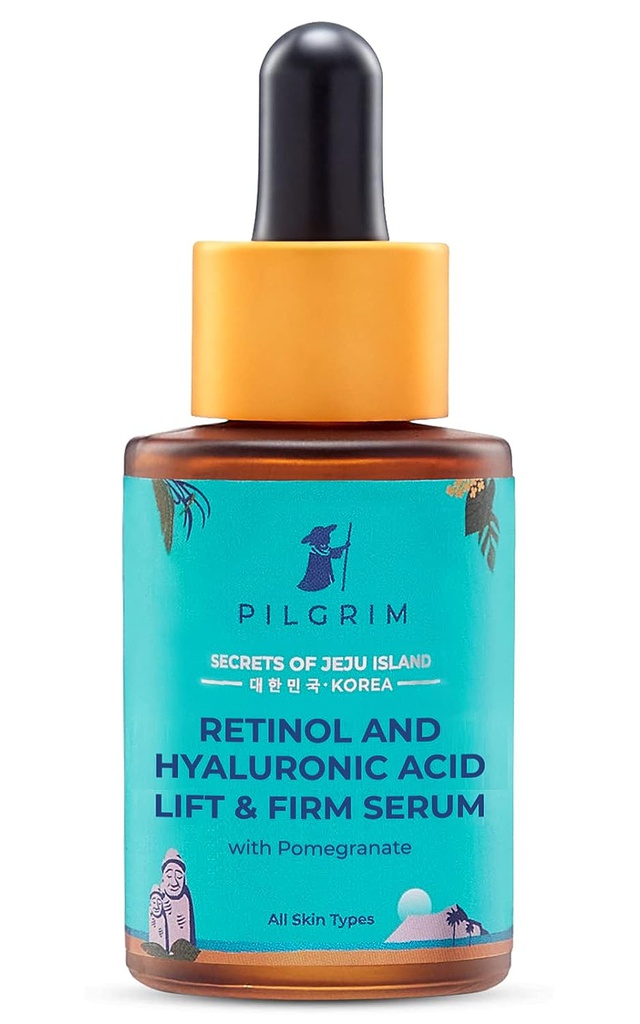 Pilgrim Retinol & Hyaluronic Acid Lift & Firm Serum - 30ml | Jeevee