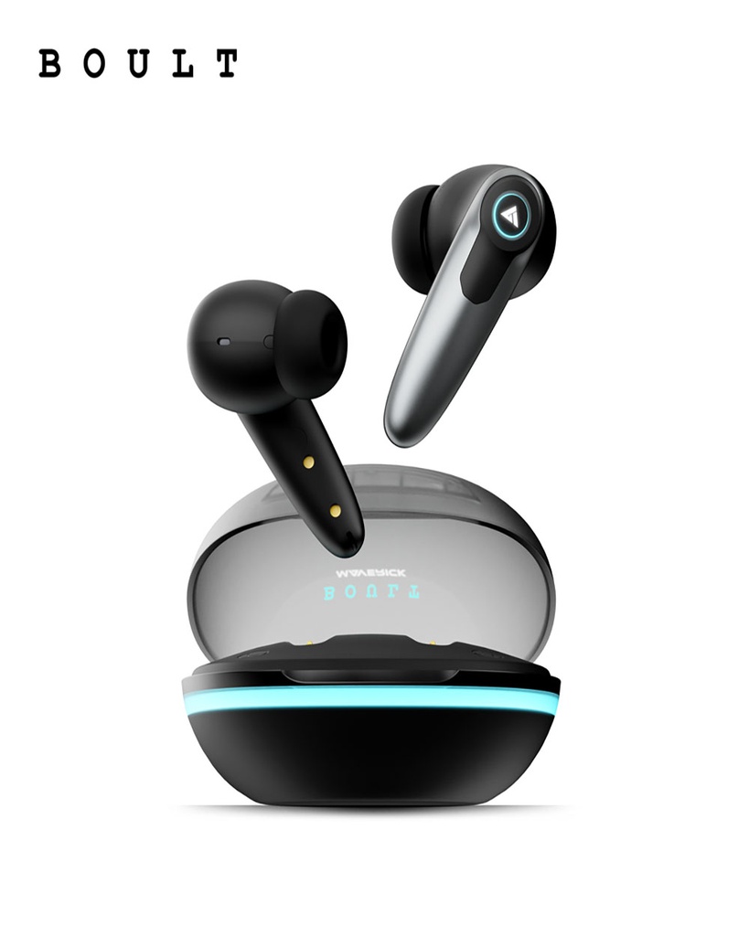Boult Wireless Best Gaming Earbuds (black) Online, 35hrs Playtime | Jeevee