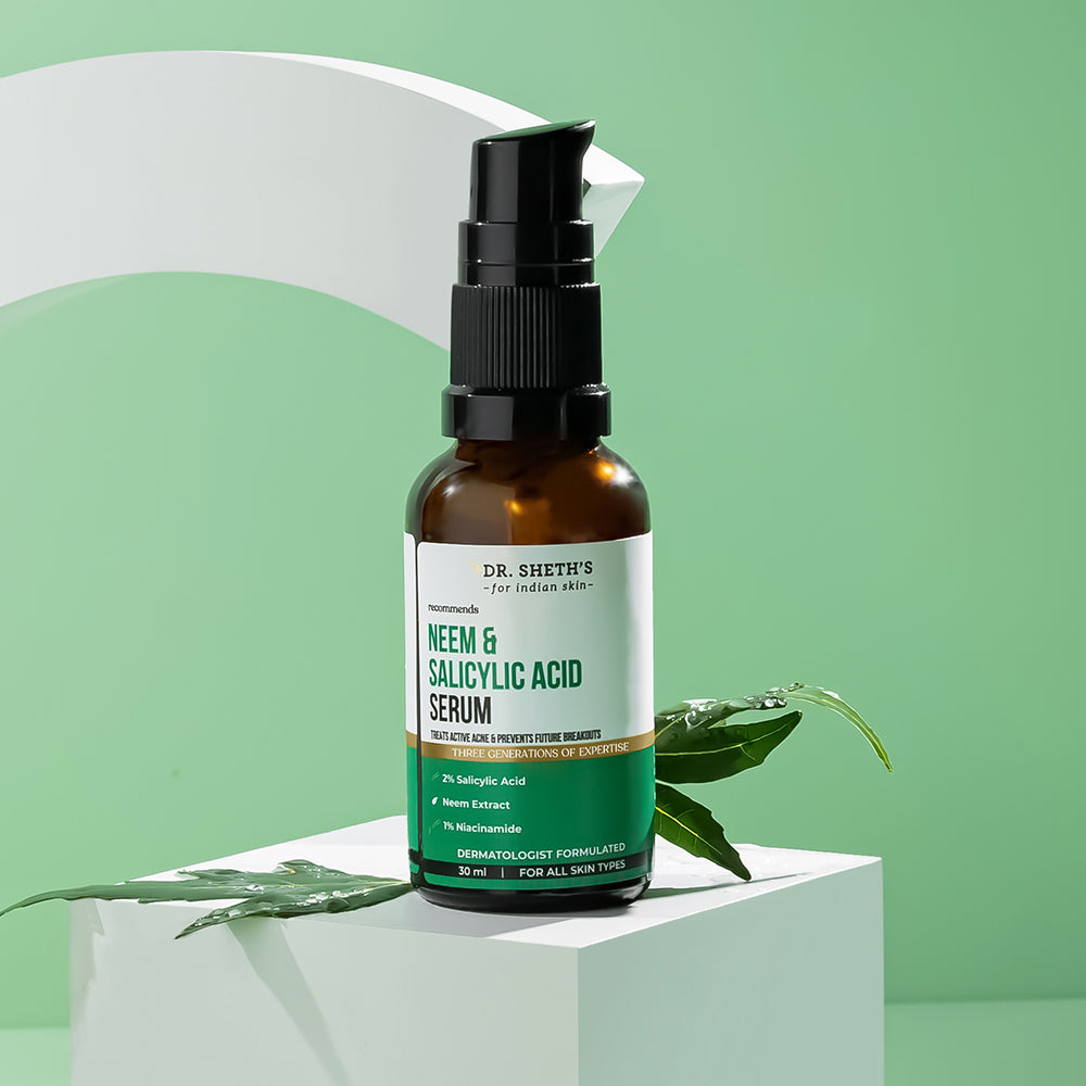 Dr Sheth’s Neem & Salicylic Acid Serum 30ml | Jeevee