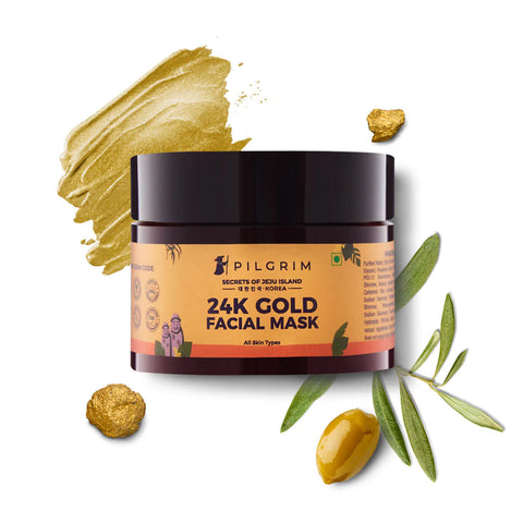 Pilgrim 24k Gold Facial Mask- 6g | Jeevee