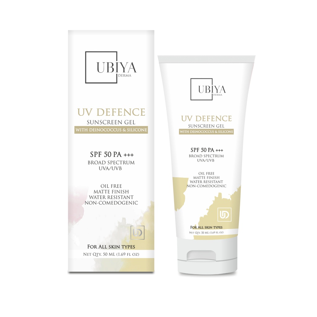 Ubiya Derma Uv Defence Gel Spf 50 Pa+++ - 50ml | Jeevee