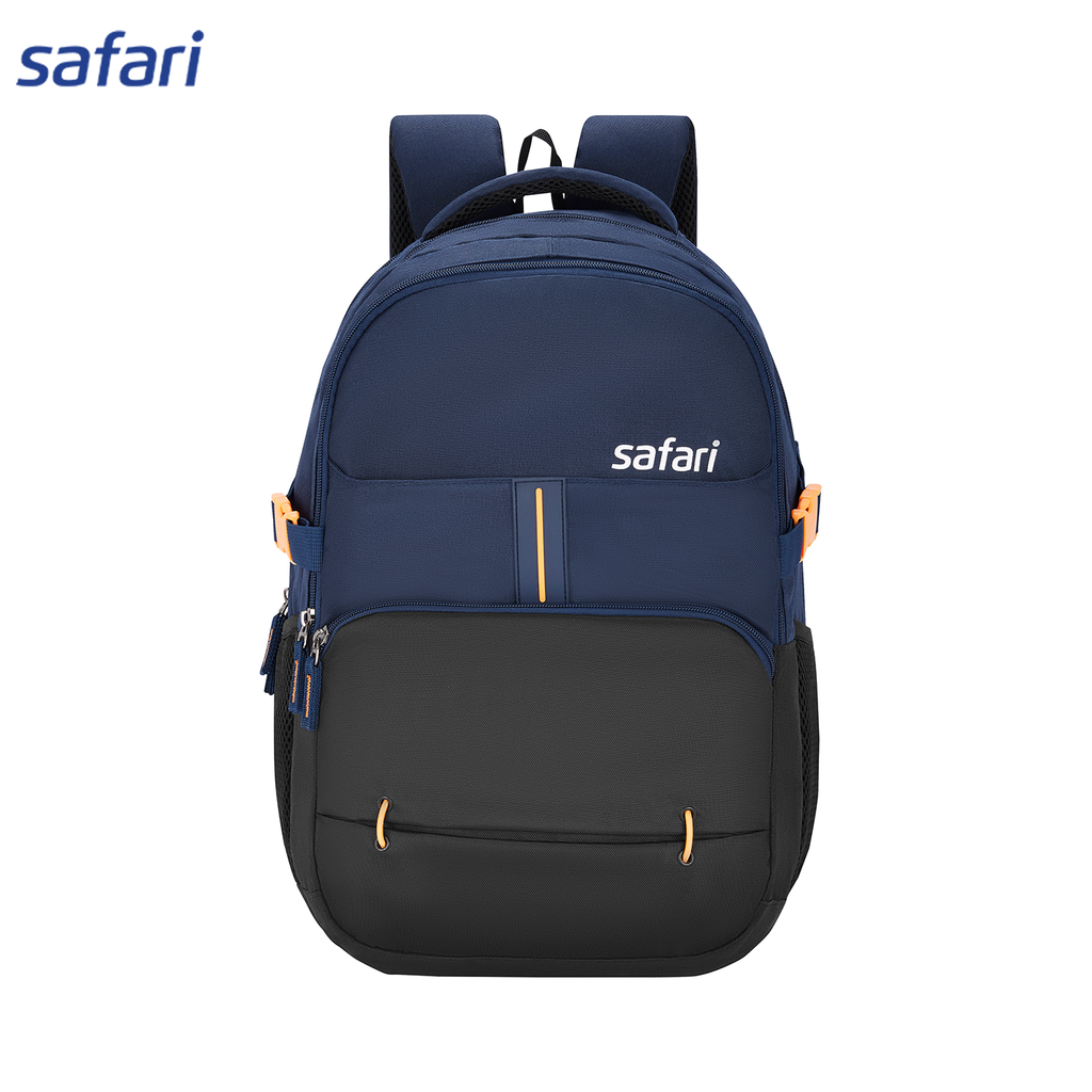 Safari Trixy Deluxe Backpack 19 Inch 3 Compartment Sleeve (blue ) | Jeevee