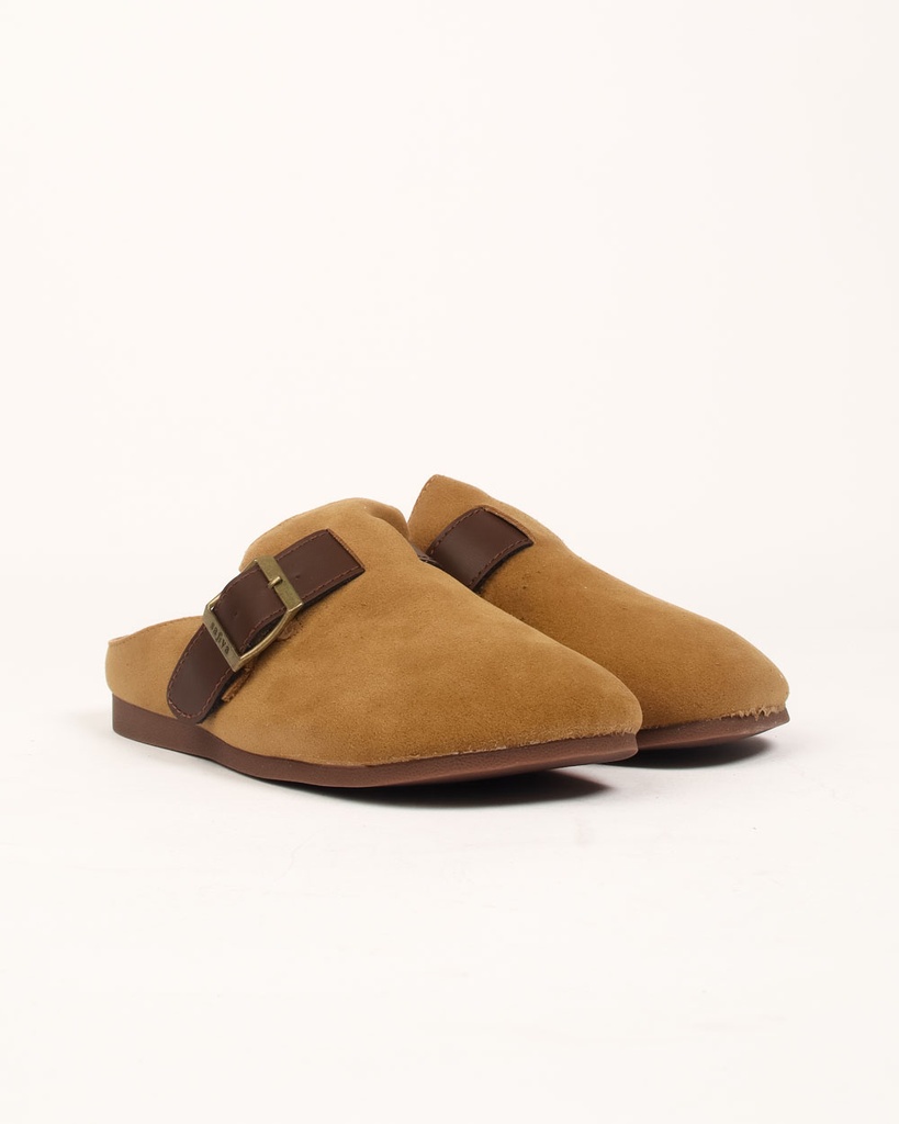 Wasabi Soft Suede Mules - Brown (eu:37) | Jeevee
