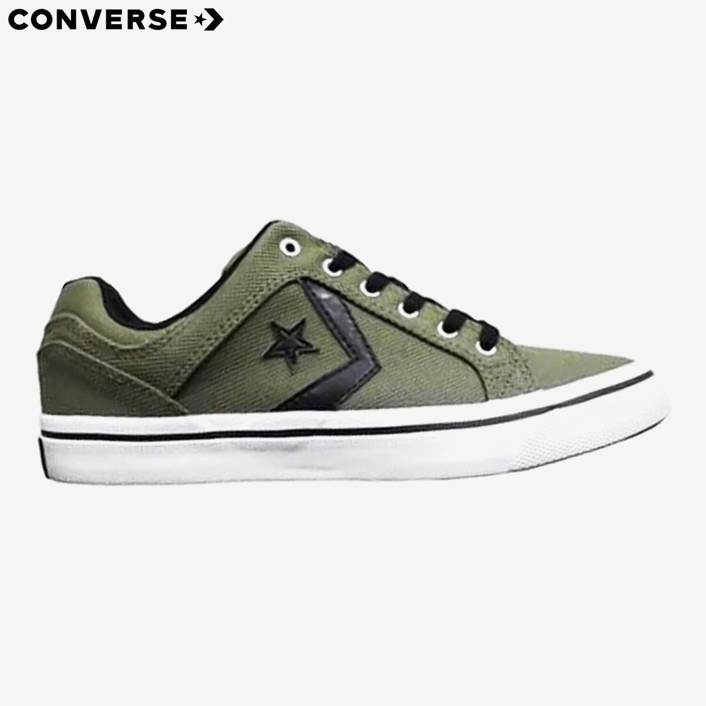 Converse Cons El Distrito Ox Army Green Sneakers Men 163203c | Jeevee