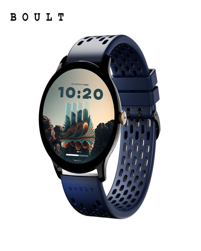 Boult Ripple Smartwatch 1.39" Screen Bt Calling 120+ Mode (blue ) | Jeevee