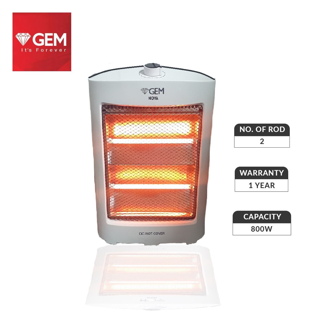 Gem Nova Quartz 2 Rod Heater -1year Warranty | Jeevee
