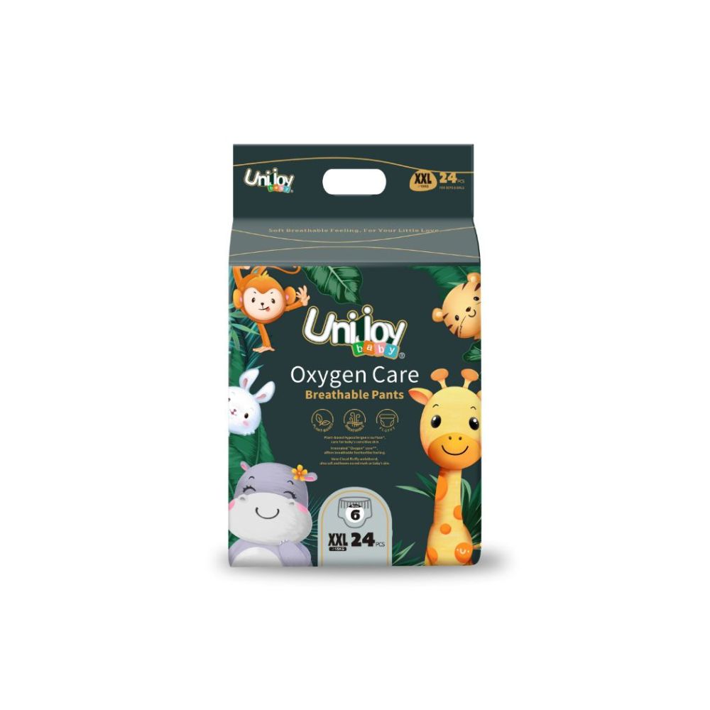 Unijoy Super Soft High Absorbent Baby Diaper Pants (xxl-24pcs) | Jeevee