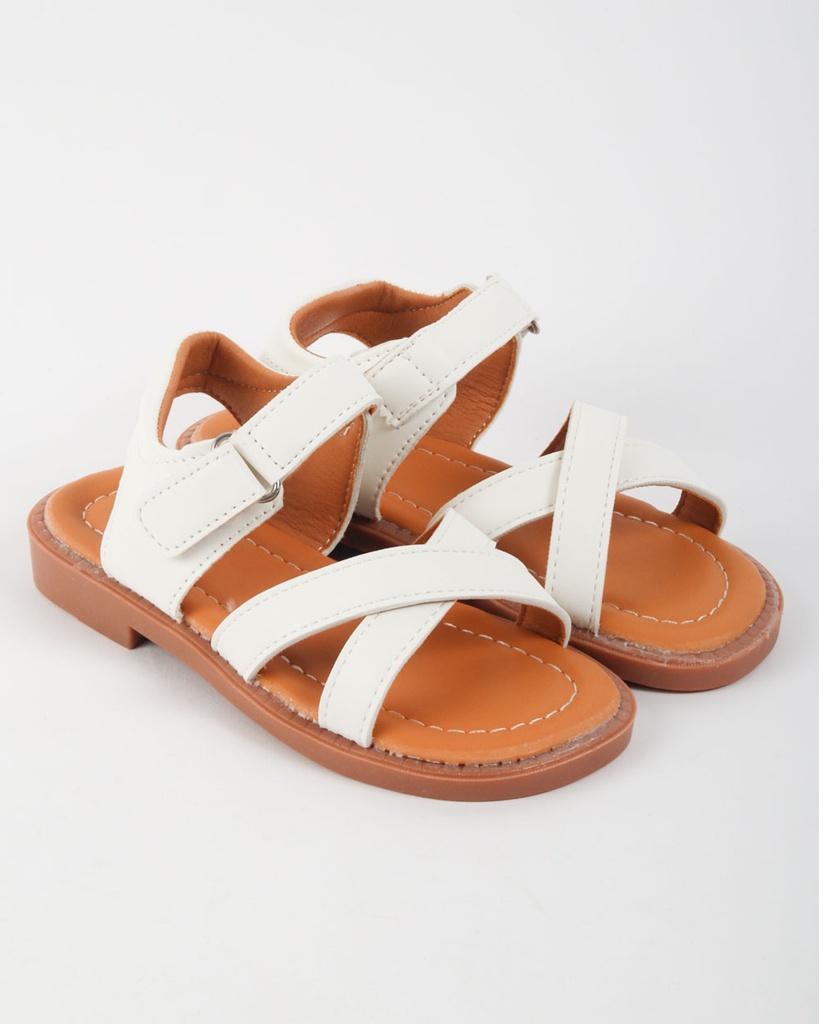 Jeevee Bees Casual Sandals - White (3-4 Years) | Jeevee