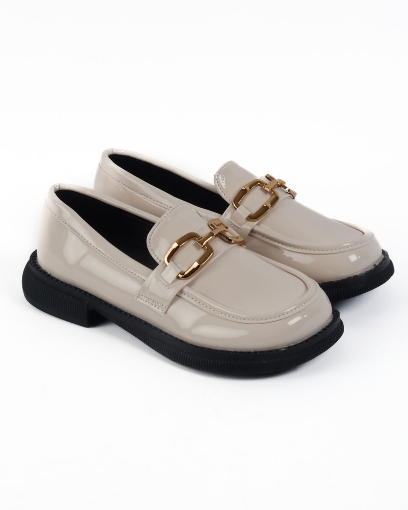 Jeevee Bees Loafer Shoes - White (11-12 Years) | Jeevee