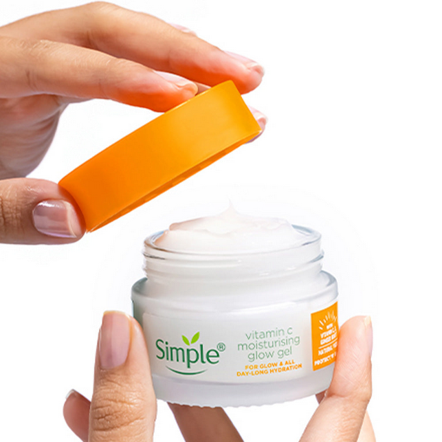Simple Vitamin C Moisturizing Gel- 40g | Jeevee