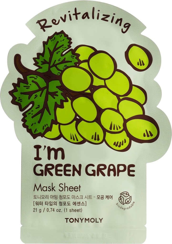 Tonymoly I Am Green Grape Mask Sheet | Jeevee