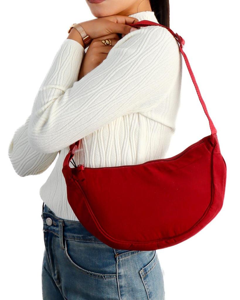 Wasabi Cresent Red Bag | Jeevee