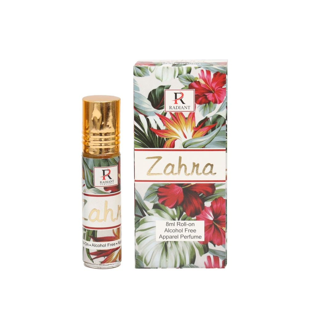 Radiant Perfumes Zahra Roll On Perfume 8ml | Jeevee