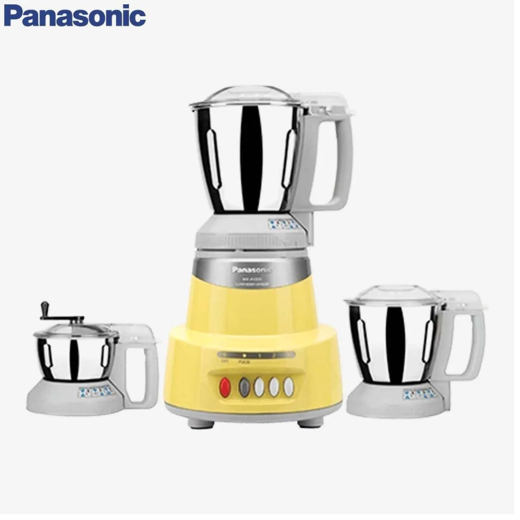 Panasonic Mx-av325 Topaz Yellow 600w 3 Jar Mixer Grinder | Jeevee
