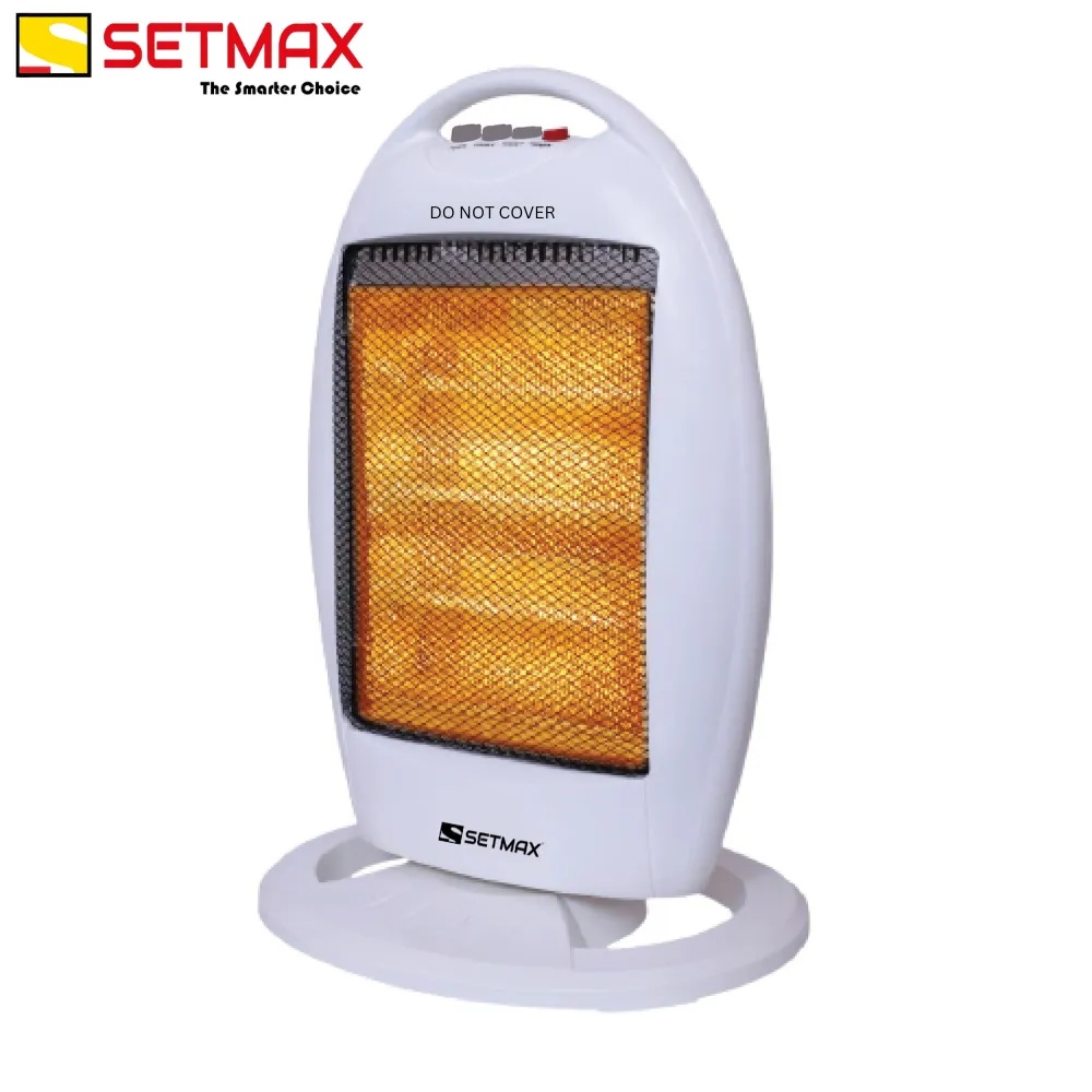 Setmax 3 Rod Halogen Heater 1200 Watt 1 Year Warranty | Jeevee