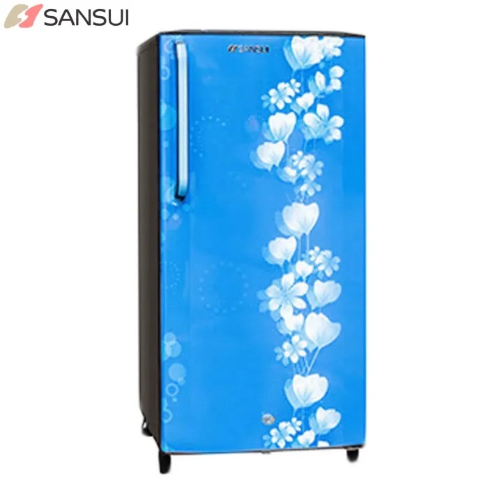 Sansui Spc200bf 200litre Single Door Blue Floral Pcm Refrigerator | Jeevee