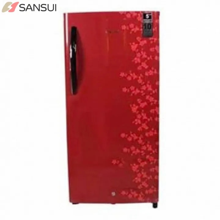 Sansui Spc200rl 200 Litre Single Door Refrigerator - Floral Red | Jeevee
