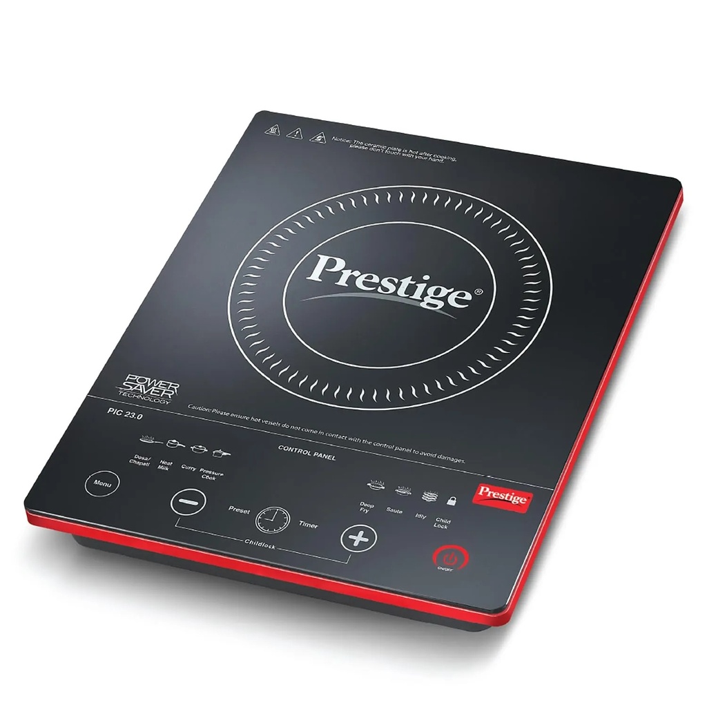 Prestige 41951 Pic 23.0 2000-watt Induction Cooktop (black) | Jeevee