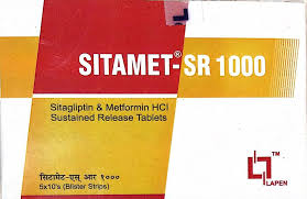 Sitamet Sr 1000mg Tab | Jeevee