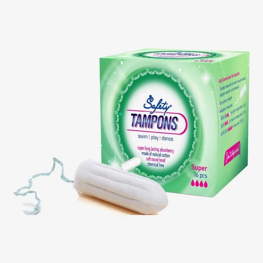 Safety Tempons 16 Pcs | Jeevee