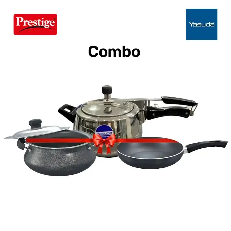 Cambo Prestige Fry Pan,handi,pressure Cooker & Sauce Pan | Jeevee
