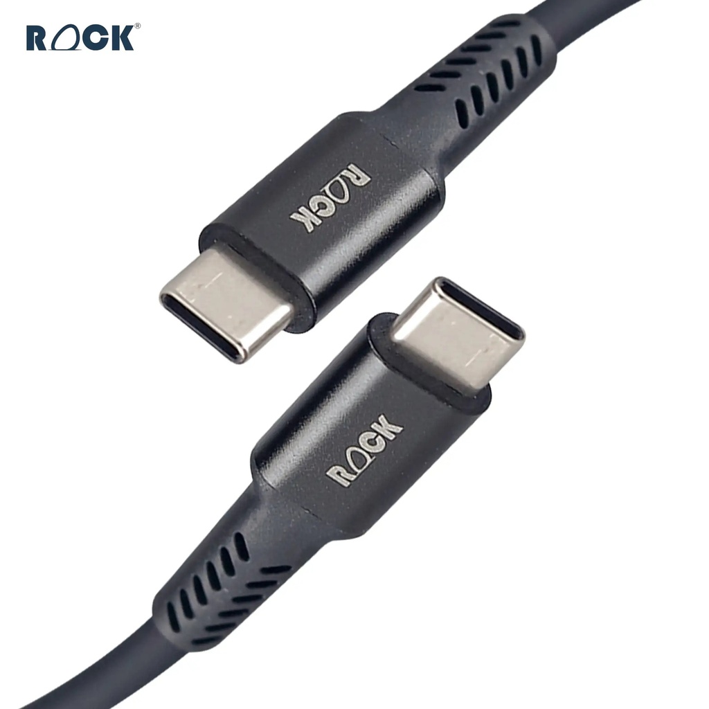Rock Usb Type C To Type C L 5a Current | 1meter | Jeevee