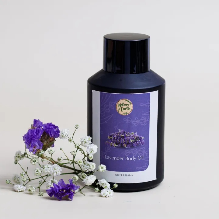 Naturo Earth Lavender Body Oil- 100 Ml | Jeevee