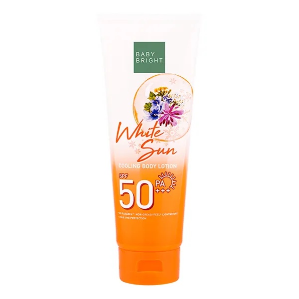 Baby Bright White Sun Cooling Body Lotion Spf50 Pa+++ (160ml) | Jeevee