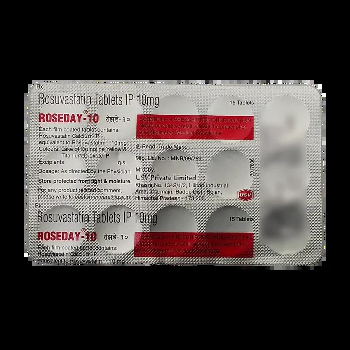 Roseday 10mg Tab( 15 Tab Strip) | Jeevee