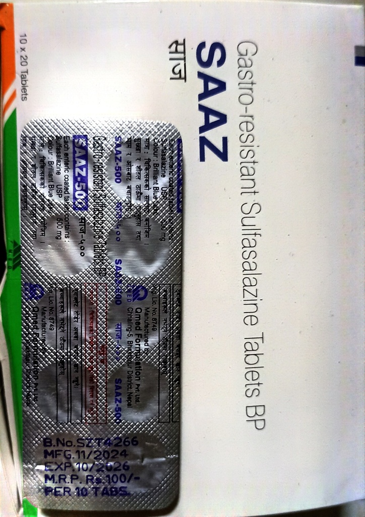 Saaz 500mg Tab | Jeevee