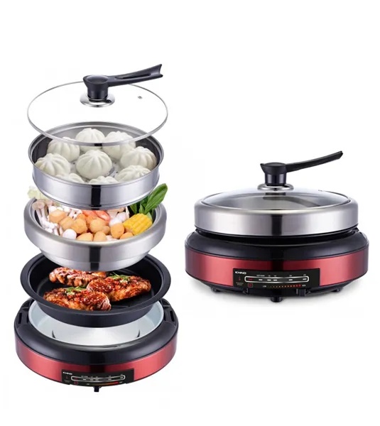 Khind 8 In 1 Multi Cooker | Adjustable Temperature | 4 Ltr Hotpot | 3 ...