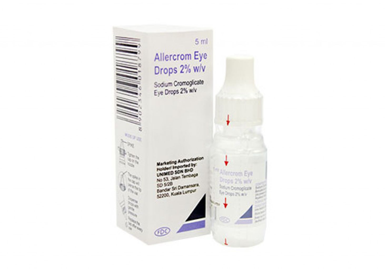Allercrome Eye Drop 10ml | Jeevee